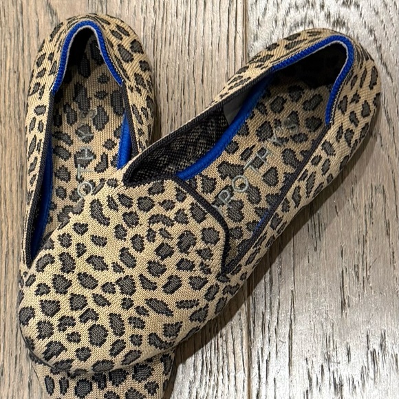 Rothy's | Shoes | Rothys Tan And Black Leopard Flats | Poshmark